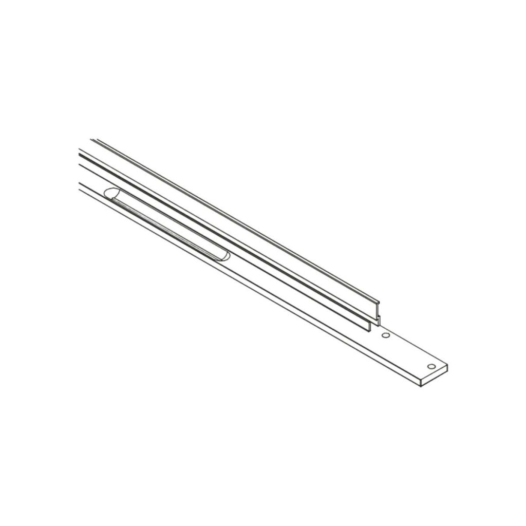 BERGO Horizontal Glass Door Profile - Bergopro